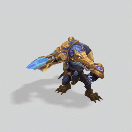 STL file Hextech Renekton League of Legends 3D print model 🎲 ・3D ...