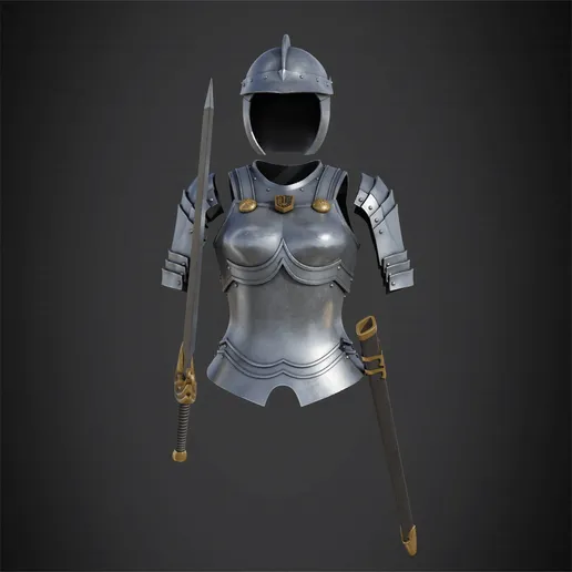 🗡️ Berserk Casca Full Armor Sword and Scabbard for Cosplay・ 3D File for ...