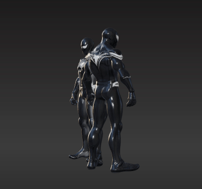 👽 Spider-Man Wounded Suit Model – 7-Inch Detailed Action Pose・ STL File ...