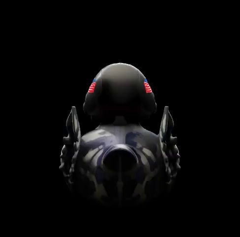 🦆 duck fighter pilot・ STL File for 3D printing・Cults