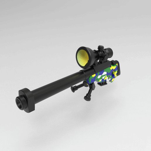 🗝️ CSGO AWP prop (cartoon keychain version)・ STL File for 3D printing・Cults