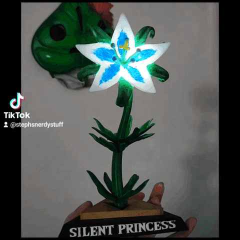👸 The Silent Princess Flower from Zelda Tears of the Kindgdom・ STL File ...