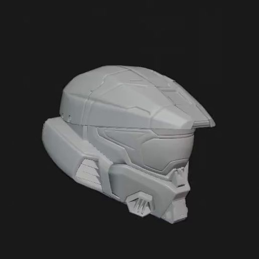 STL file Halo Helmet - 3D STL Printable 😇 ・3D printer model to download ...