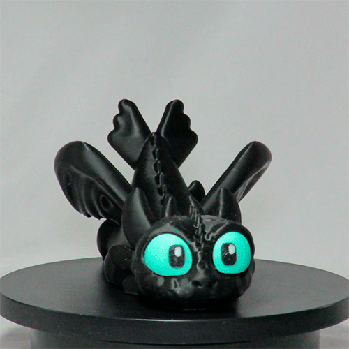 📞 NIGHT FURY CELL PHONE BASE・ STL File for 3D printing・Cults