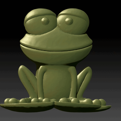 🐸 Froggy Buddy - 3D Model・Free STL File for 3D printing・Cults