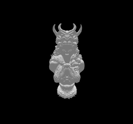 🌨️ Shandra the Snow Warrior Marvel Bust Fanart・Free STL File for 3D ...