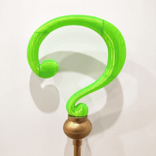 riddler question mark gif