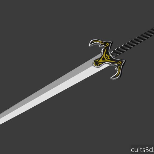 😈 Force Edge - Devil May Cry [Print Ready]・ 3D File for 3D printing・Cults