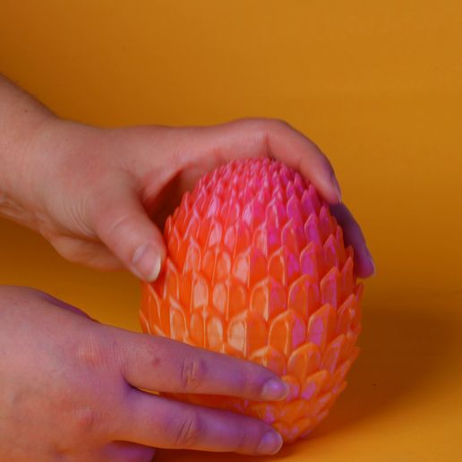 🧲 Premium Magnetic Dragon Egg Container - Articulated Dragon Baby Egg ...