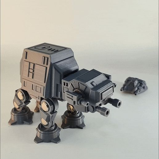 ⭐ Cute AT-AT (All Terrain Armored Transport ) SD CHIBI Star wars・ STL ...