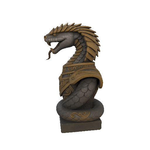 👾 The Gilded Serpent・Free STL File for 3D printing・Cults