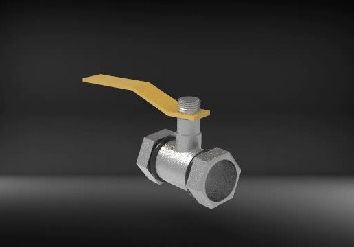 STL file 3D Brass Ball Valve Series 🧞‍♂️ ・3D print design to download・Cults