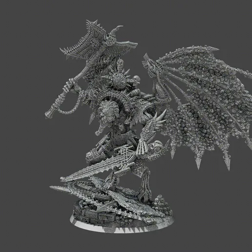 🤴 Furion of Scarlet Dunes・ STL File for ・Cults