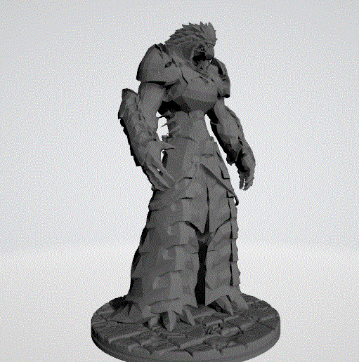 🧸 Armored Kantus Gears Of War・ STL File for 3D printing・Cults