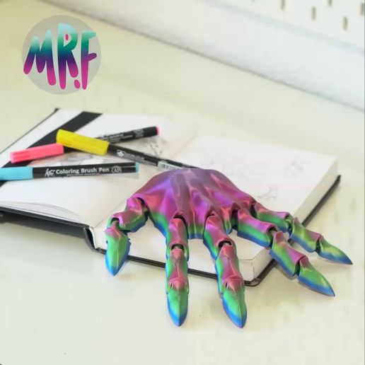 HAND FLEXI PRINT-IN-PLACE・ STL File for 3D printing・Cults