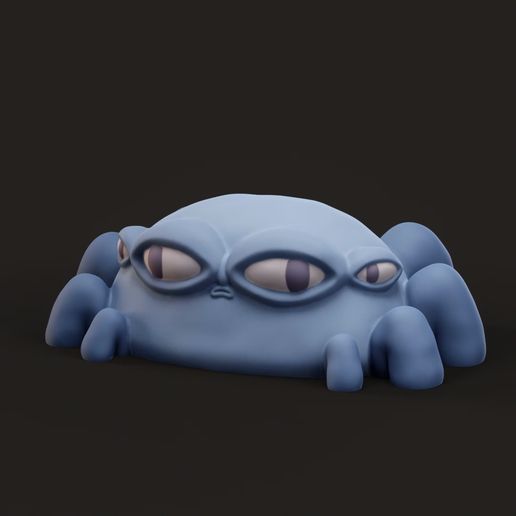 🕷️ Weird Clay Spider・ STL File for 3D printing・Cults