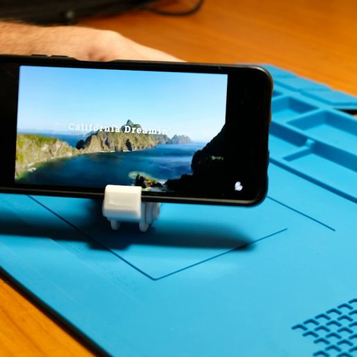 🗝️ Keychain Phone Holder and Holder for Phone and Object Holder・ STL ...