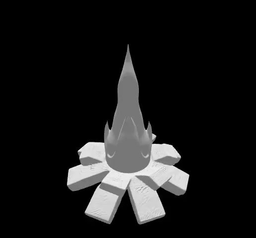 🔥 Realistic Campfire Flames STL・ STL File for 3D printing・Cults