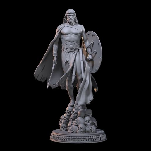 🗡️ The Savage Sword of Conan - Statue version・ 3D File for 3D printing ...