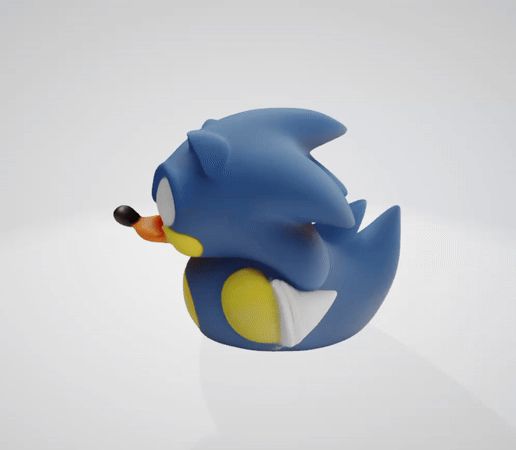 🦆 Sonic the duck - 3d Model・ STL File for 3D printing・Cults