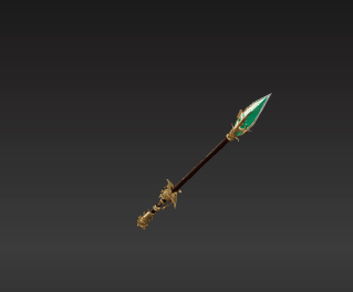 🔫 Ornate Eastern Fantasy Spear - Anime RPG Cosplay Weapon・ STL File for ...