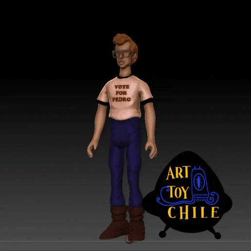 👽 napoleon dynamite・ OBJ File for ・Cults