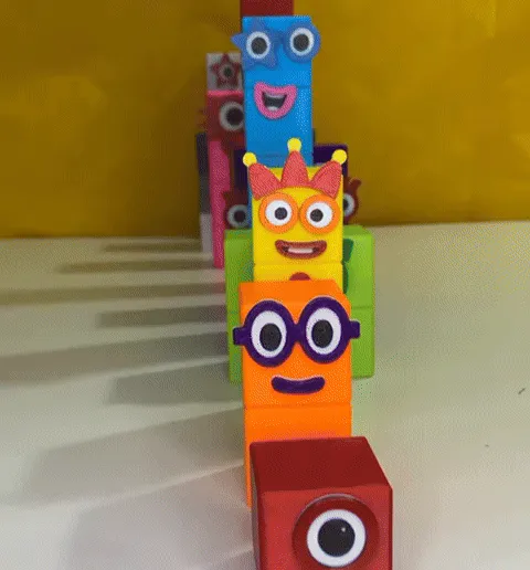 🫖 Numberblocks Full Pack (1 to 10)・ 3D File for 3D printing・Cults