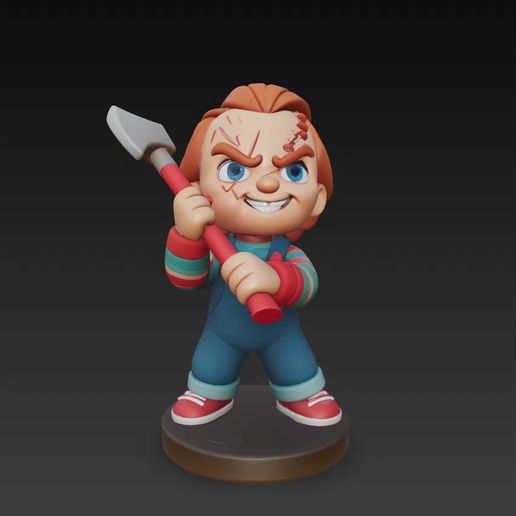 💯 Chucky - 3D figure Infinity/Disney style (100 mm)・ STL File for 3D ...