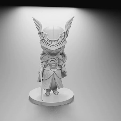 💍 Malenia – Elden Ring Fan Art Chibi Figure | 3D Printable STL Model ...