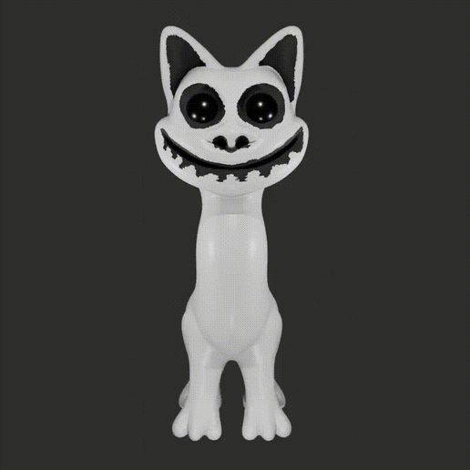 STL file Smile Cat from ZOONOMALY | SMILECAT Figurines | 3D Fan Art 🐱 ...