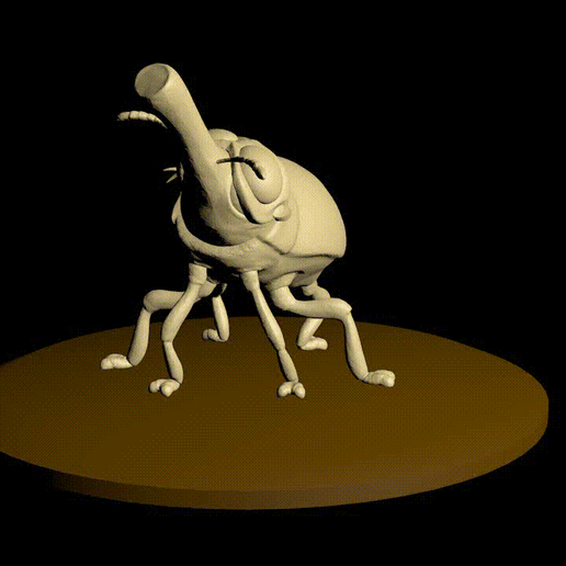 👹 weevil・ STL File for 3D printing・Cults