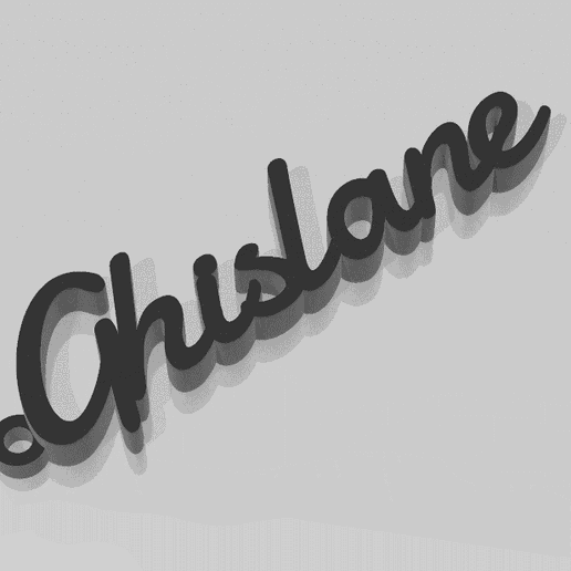 👩 Ghislane・ STL File for 3D printing・Cults