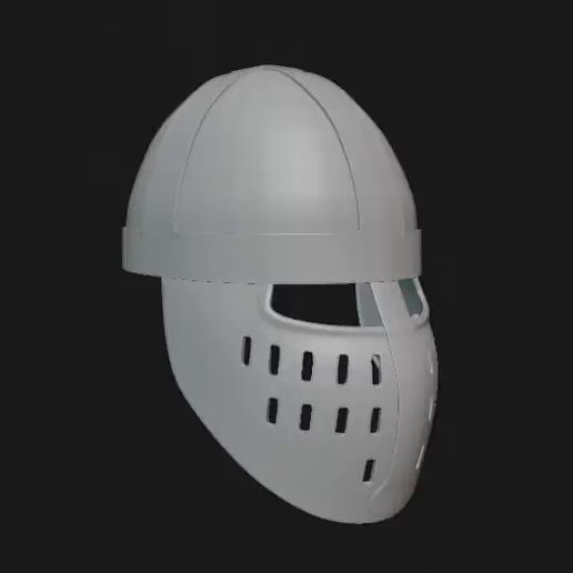 👺 Futuristic Face Plate Armor – 3D Print Model・Arquivo STL para ...
