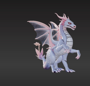🐉 Fantasy Dragon with Gem Scales – Flexible Segmented Body・ STL File ...