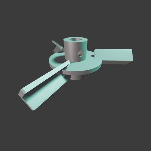 🚁 Radial-Flow Flat-Blade Impeller Bundle – 2, 3, 4, 5, 6, and 8 Blades ...