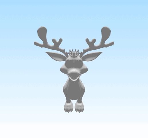 Free STL file Rudolph the red nosed reindeer 🎄 ・Design to download and ...