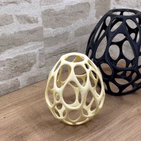 STL file VORONOI SCULPTURE - EASTER EGG 🗿 (3MF)・3D printer model to ...