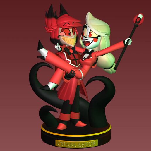 🏨 Charlastor Hazbin Hotel・ STL File for 3D printing・Cults