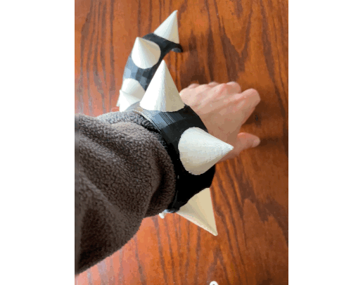 🐢 Bowser Wrist Cuffs Gautlet - cosplay・ STL File for 3D printing・Cults