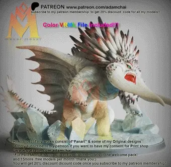 🚆 Valka's Bewilderbeast - How To Train your Dragon - classic Animation ...