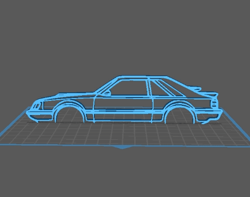🚙 Ford - Mustang SVO・ STL File for 3D printing・Cults