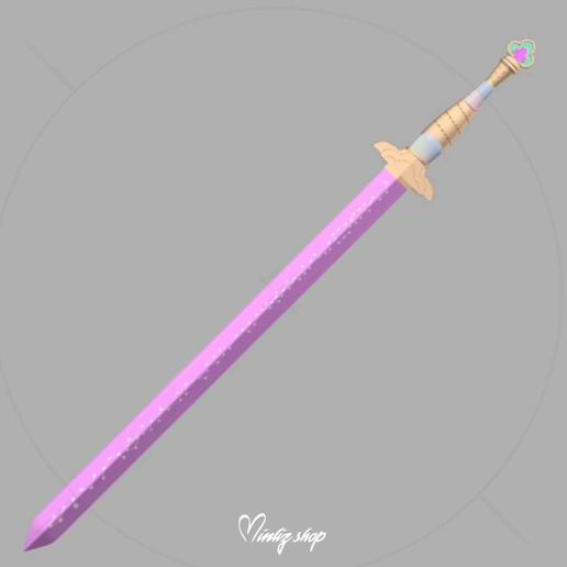 🗡️ Inspired Kpop Demon Hunters Rumi's sword・ 3D File for 3D printing・Cults