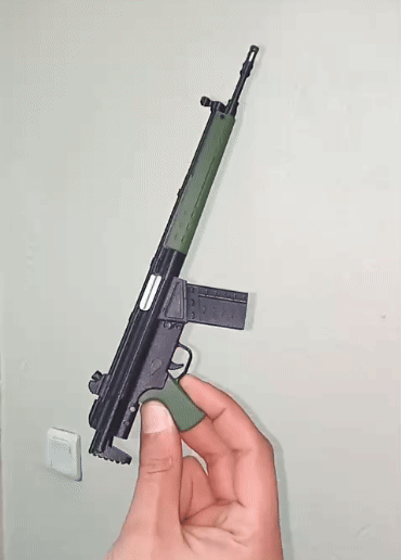 📁 G3 UNDER FOLDER STOCK RIFLE・ STL File for 3D printing・Cults