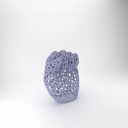Bionic Hand art - Fist・ 3D File for 3D printing・Cults