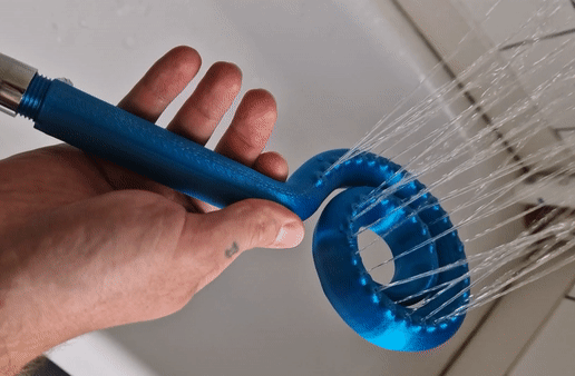 🐙 TENTACLE SHOWER HEAD・ 3D File for ・Cults