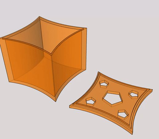STL file Warped Box 📦 ・3D print model to download・Cults