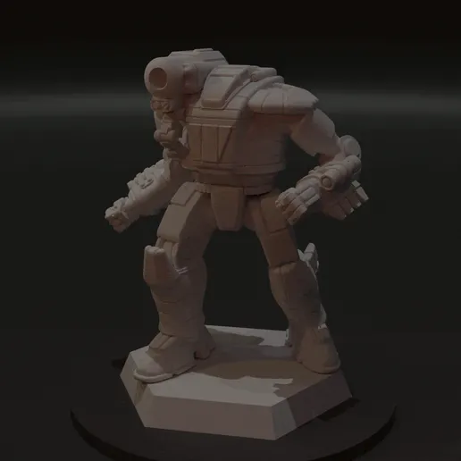 🤖 Battletech - Hunchback - HBK-4G・Free STL File for 3D printing・Cults