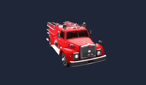 🔥 GMA Fire Truck STL GLB for 3D Printer・ 3D File for 3D printing・Cults