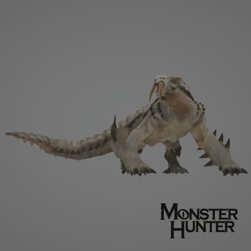 👹 MONSTER HUNTER BARIOTH・ STL File for 3D printing・Cults
