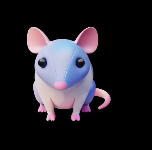 🐀 rat model・ STL File for 3D printing・Cults